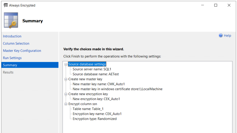 Enabling SQL Server Always Encrypted | SQL Solutions Group