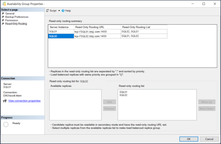 How to Configure Read-Only Routing for Availability Groups How to Configure Read-Only Routing for Availability Groups