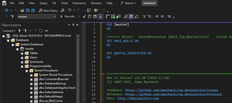 SSMS Essential Settings | SQL Solutions Group